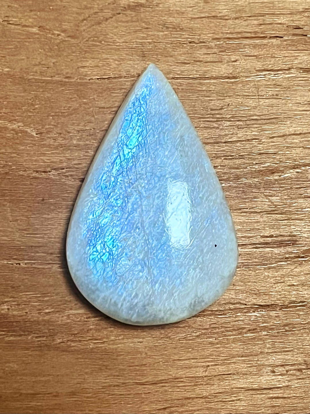 African Moonstone Teardrop Cabochon 37x25mm 50.8ct ~ Fast, FREE U.S ...