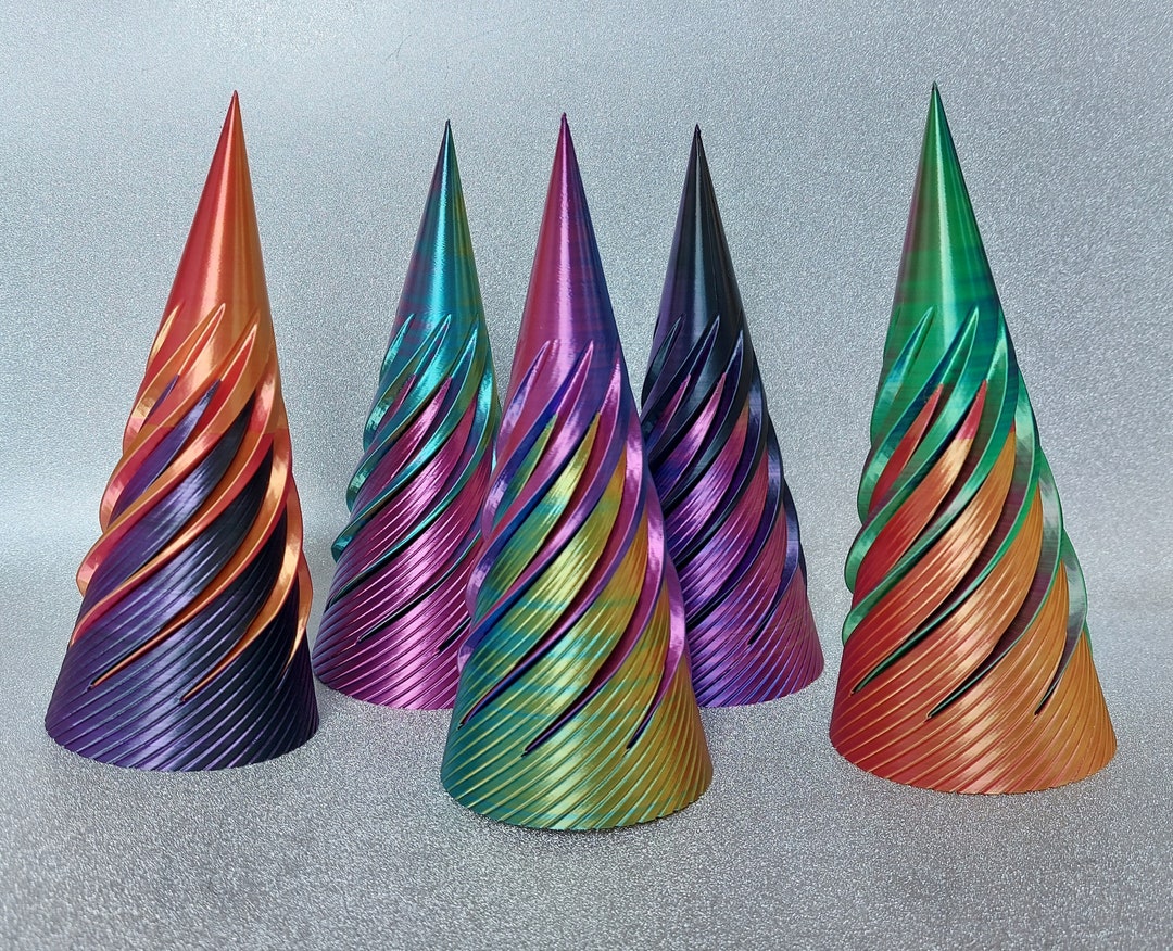 Endless Swirling Tree Helix Screw Fidget Mix and Match 20cm Tall High ...