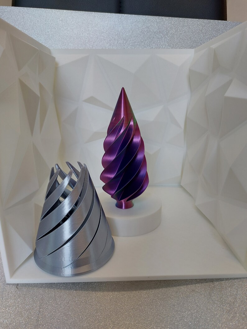 Helix Screw Fidget Toy Infiniti Spiral Tree 14cm Tall High Quality 3D ...