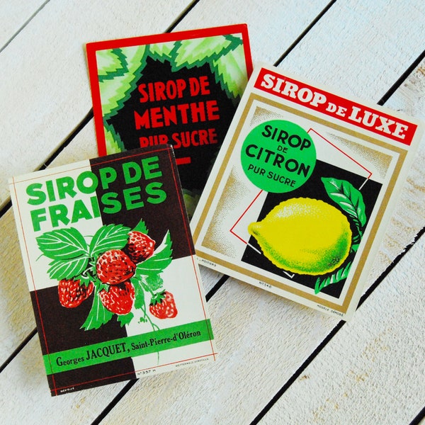 French Labels - Etsy