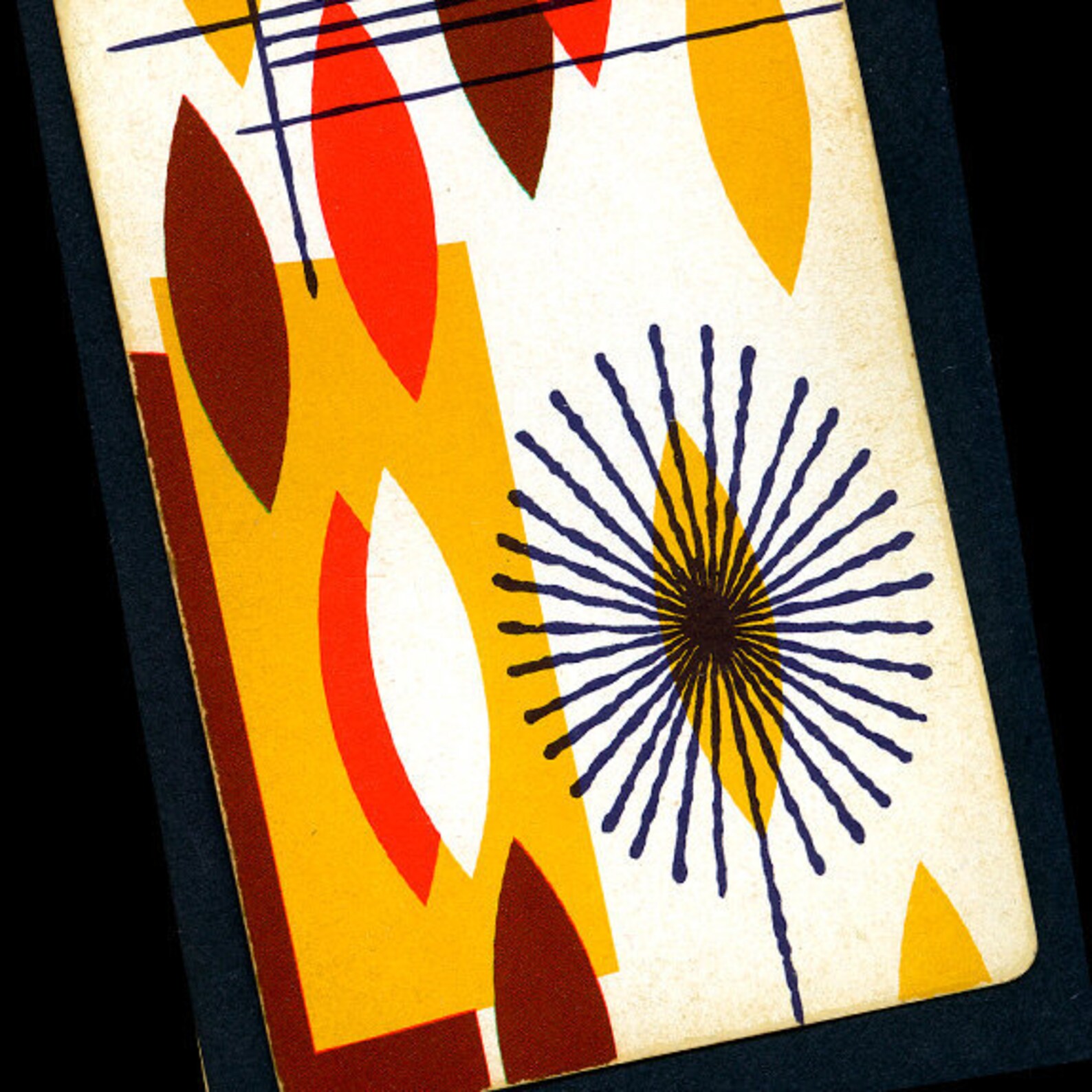 6 Groovy Mod Playing Cards - Etsy