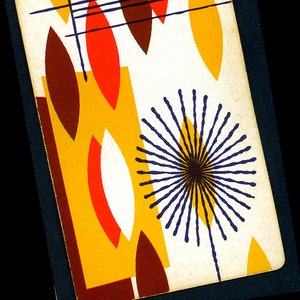 6 Groovy Mod Playing Cards - Etsy