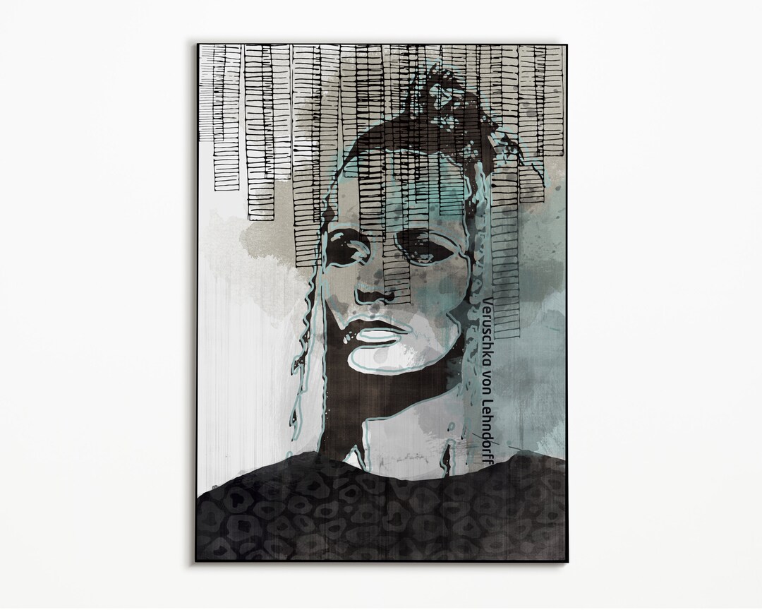 Veruschka Von Lehndorff | Poster, Girly Wall Art, Gallery Wall Print ...