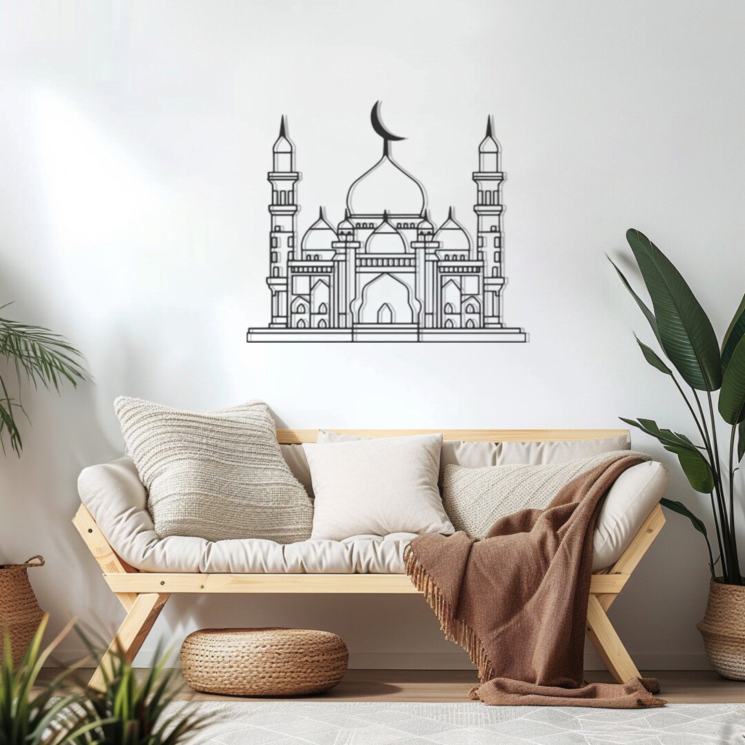 Mosquee Design, Islamic Decor for Home,metal Wall Art,muslim Wall ...