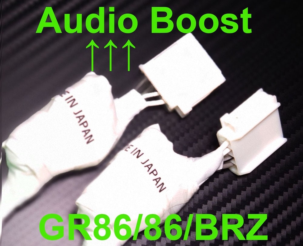 Toyota GR86/86 Subaru BRZ Tweeter Turbo Booster - Audio Upgrade Plug ...