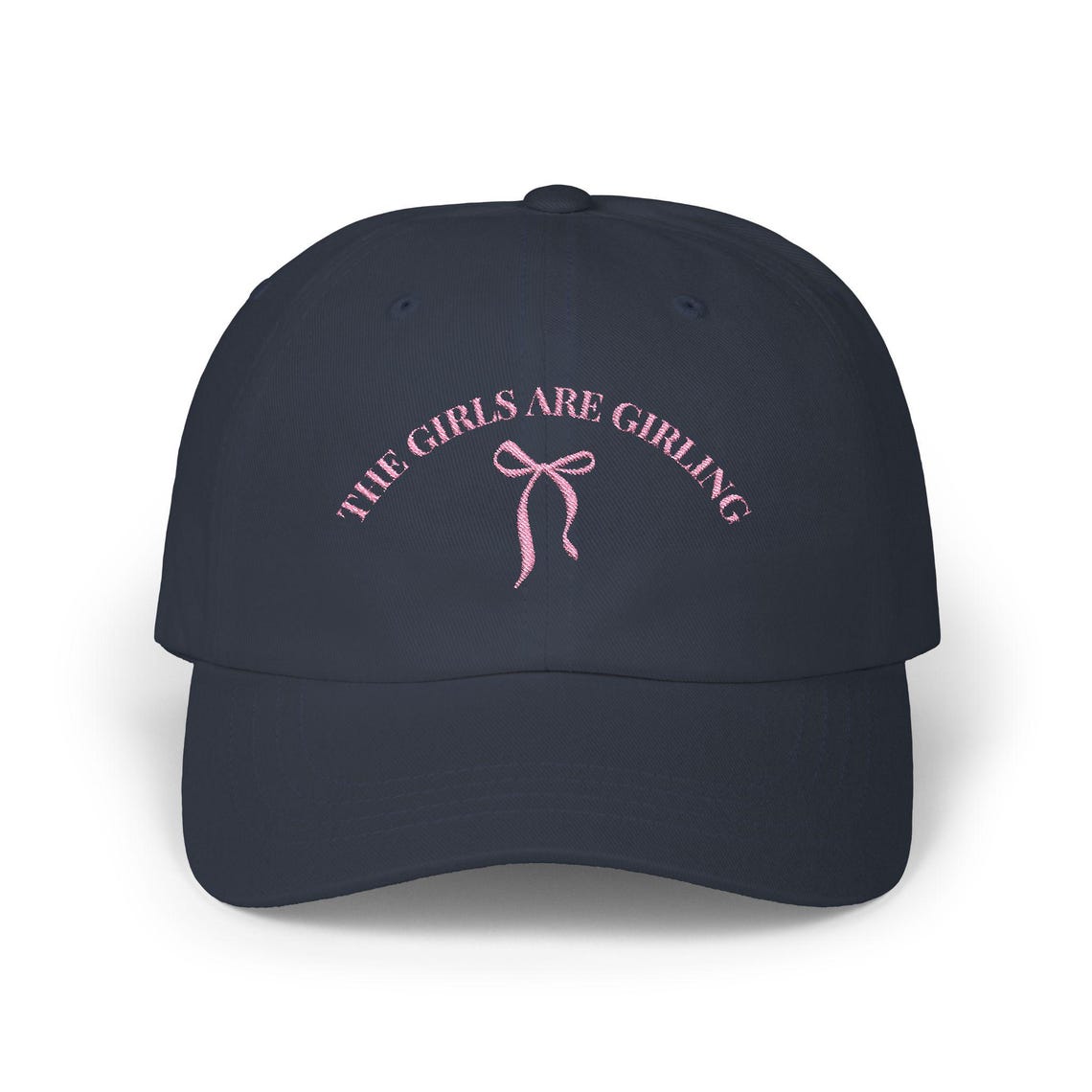 The Girls Are Girling Baseball Cap, Coquette Bow Hat, I'm Just a Girl ...