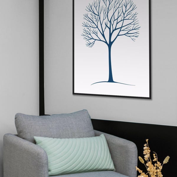 Leafless Tree Art - Etsy