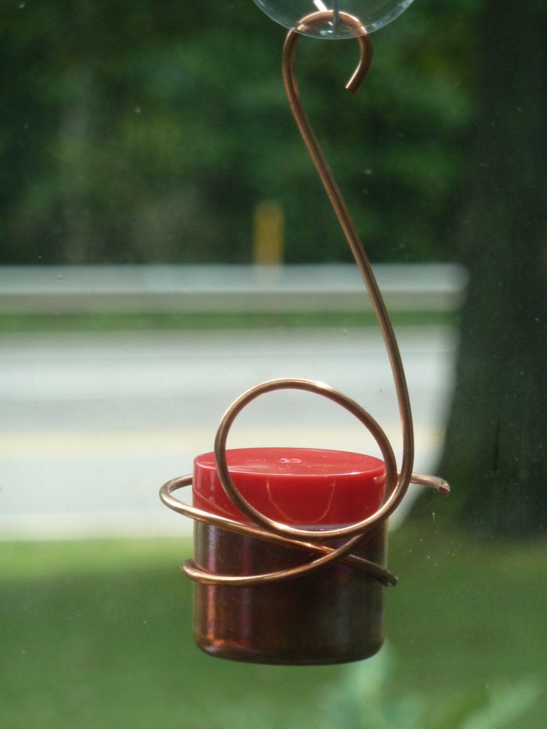 Window-mounted Hummingbird Feeder Bee-proof and Drip-free - Etsy