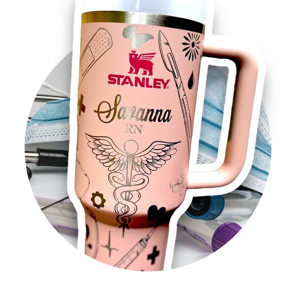Personalized Stanley Rn - Etsy