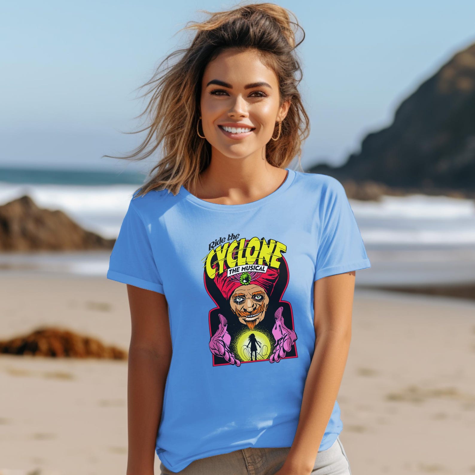 Ride the Cyclone Cotton Tee Shirt - Etsy