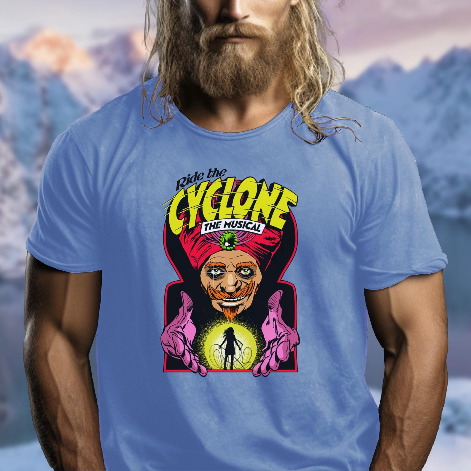 Ride the Cyclone Cotton Tee Shirt - Etsy