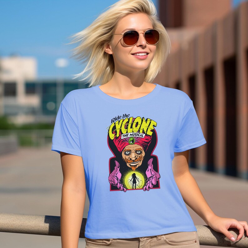 Ride the Cyclone Cotton Tee Shirt - Etsy