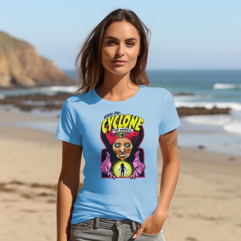 Ride the Cyclone Cotton Tee Shirt - Etsy