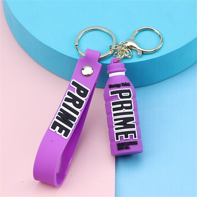Prime Bottle Shape Keychains Can Poison Keyring Birthday, Christmas ...
