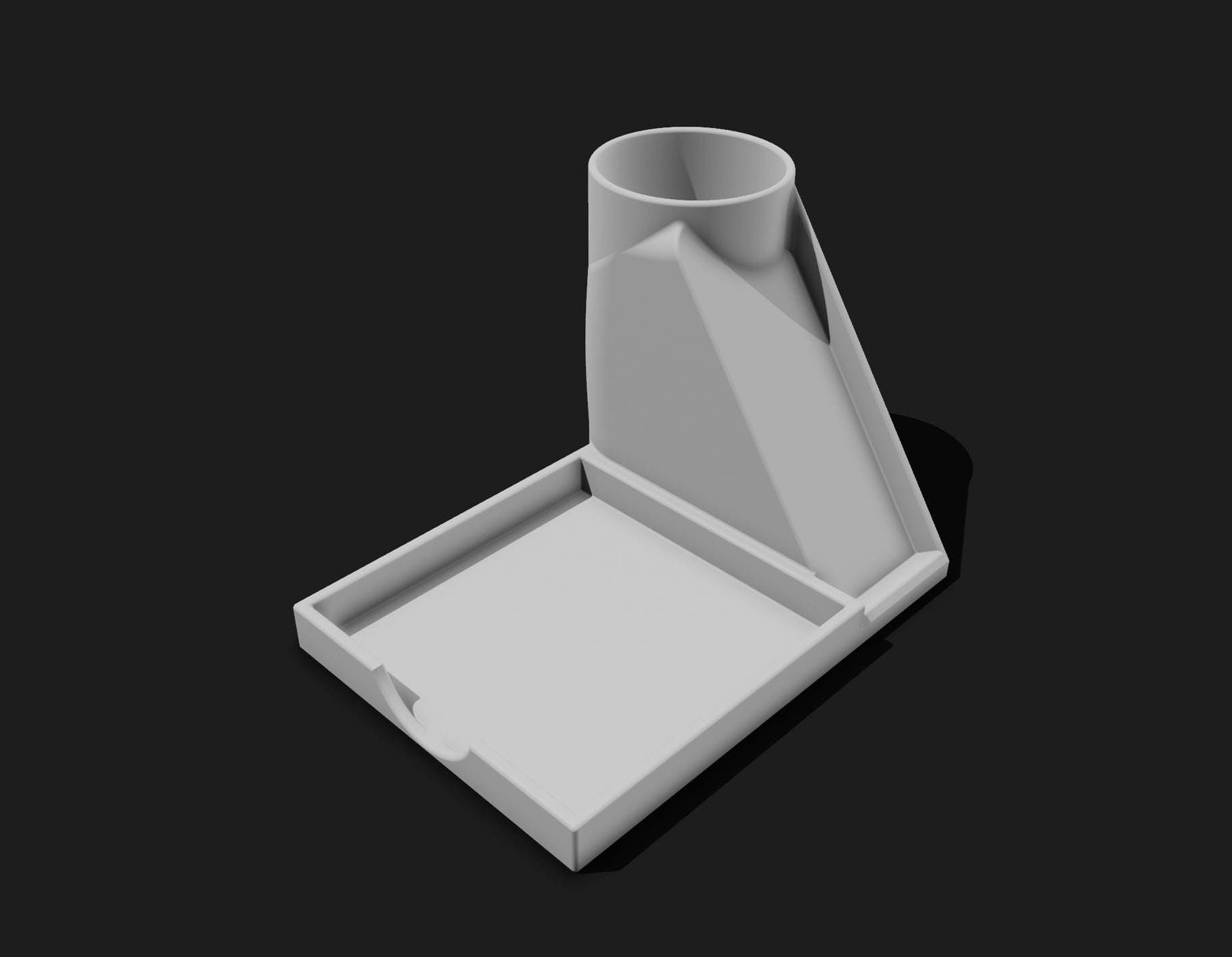 Personalized Sticky Note Station STL File for 3D Print | Holds Sticky ...