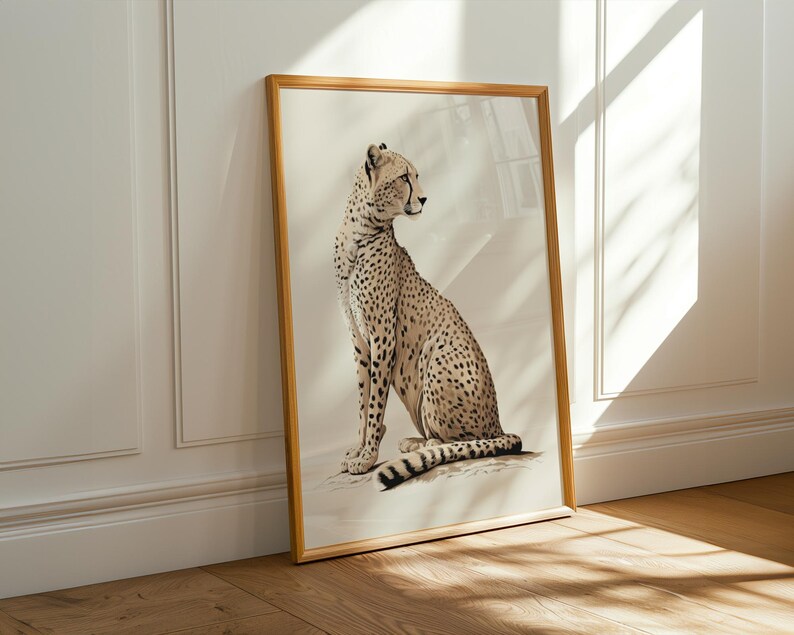 Cheetah Art, Cheetah Print, Trendy Cheetah Poster, Preppy Room ...