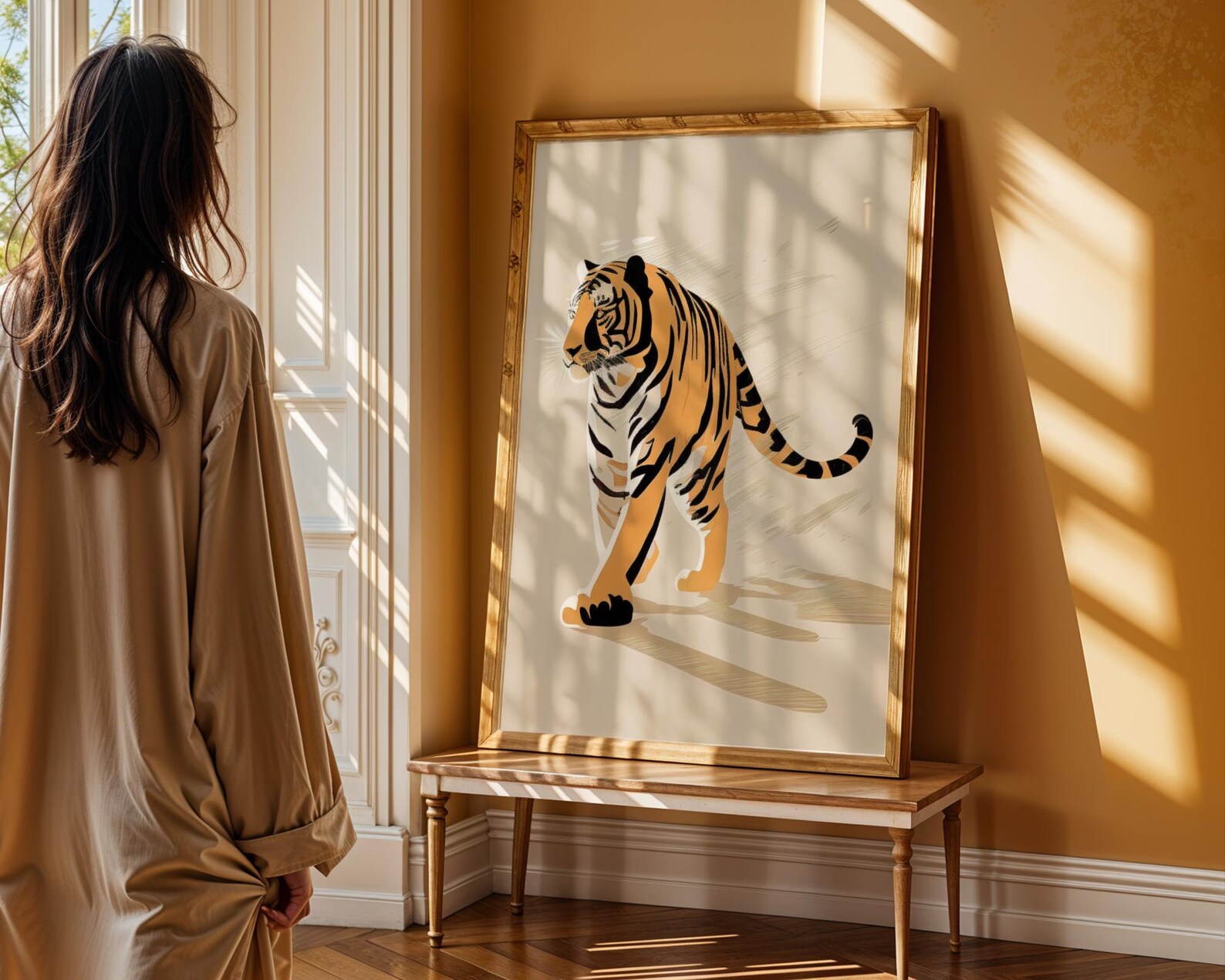 Tiger Poster Trendy, Trendy Tiger Poster, Room Decoration Preppy ...