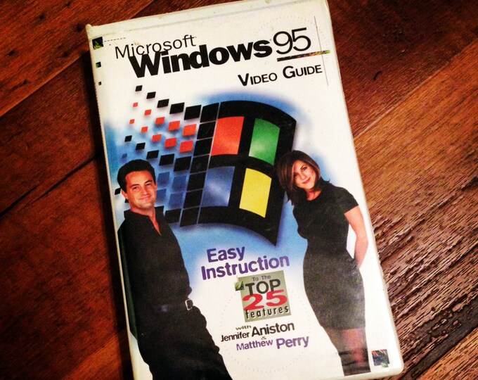 Vintage 90s VHS Microsoft Windows 95 Video Guide Featuring Jennifer ...