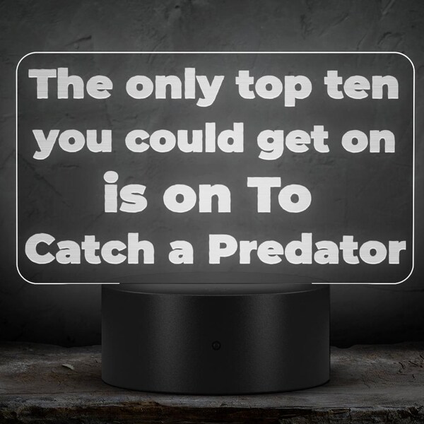 To Catch a Predator - Etsy