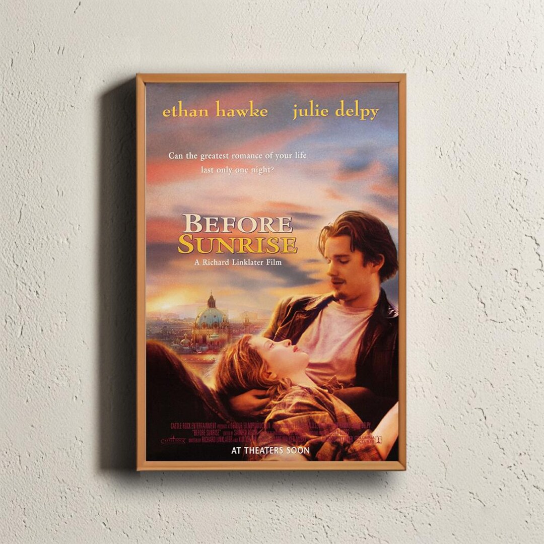 Before Sunrise Poster/ Home Decor/ Room Decor/ Wall Art/ Canvas Poster ...