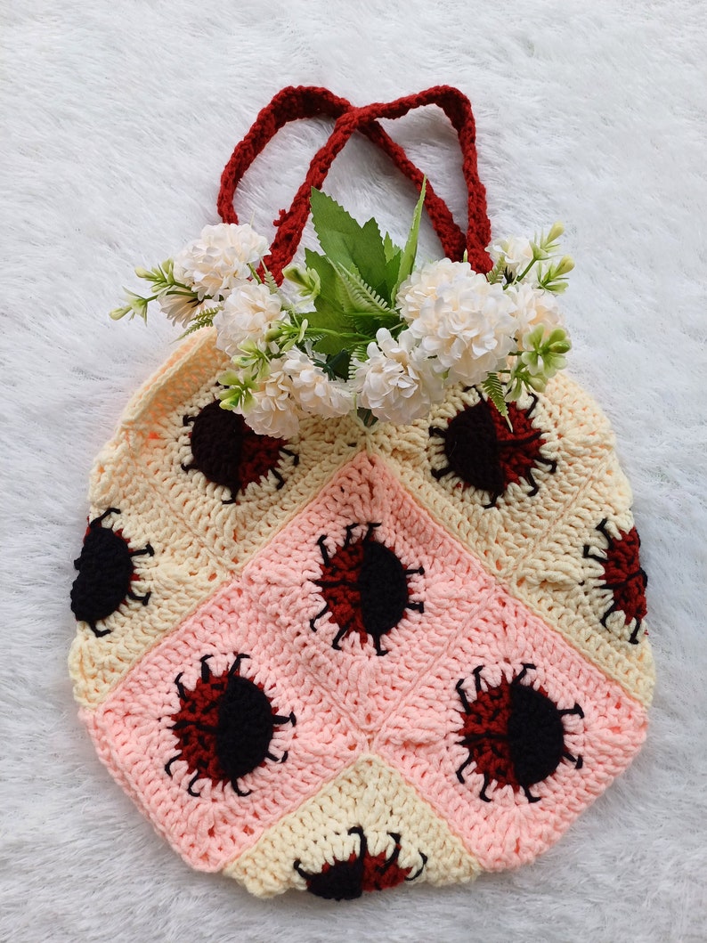 Ladybug Bag Crochet Pattern PDF - Etsy