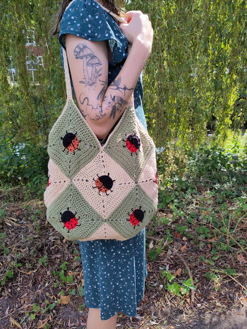 Ladybug Bag Crochet Pattern PDF - Etsy