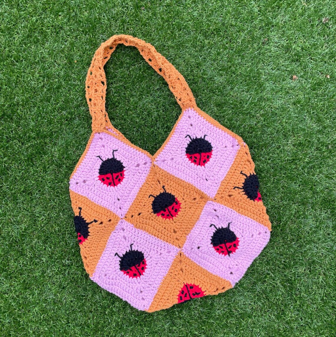 Ladybug Bag Crochet Pattern PDF - Etsy