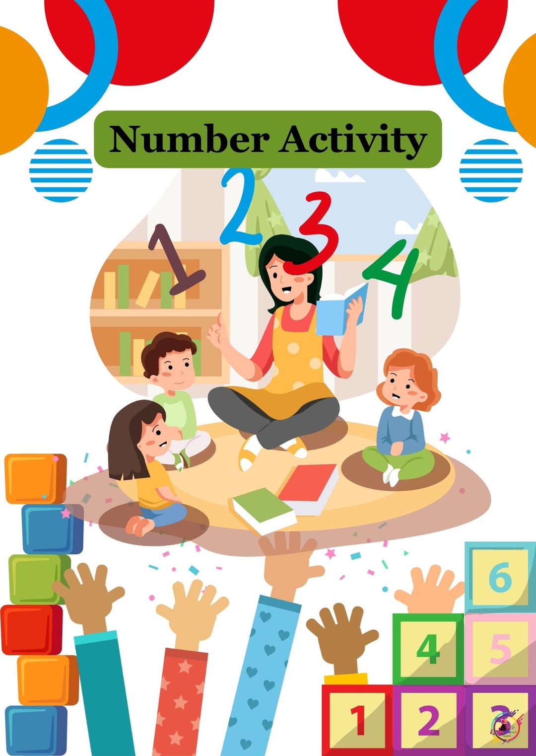 Let's Count ! Number Activity- Fun Numbers - Etsy