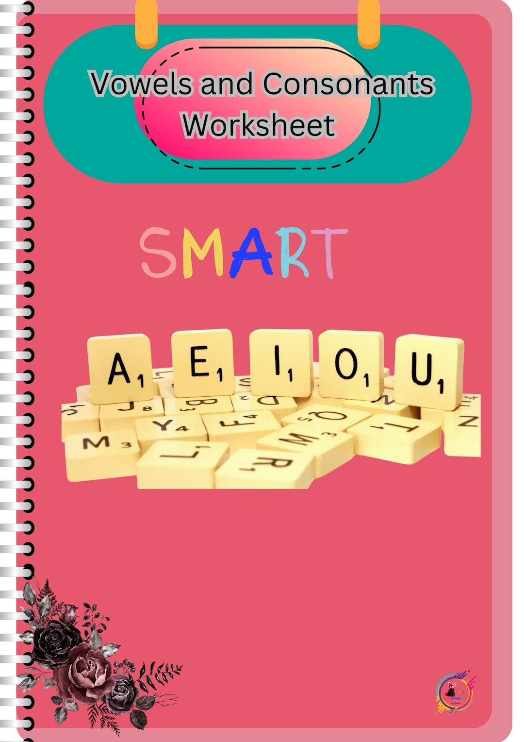 Vowels and Consonants Worksheet - Etsy