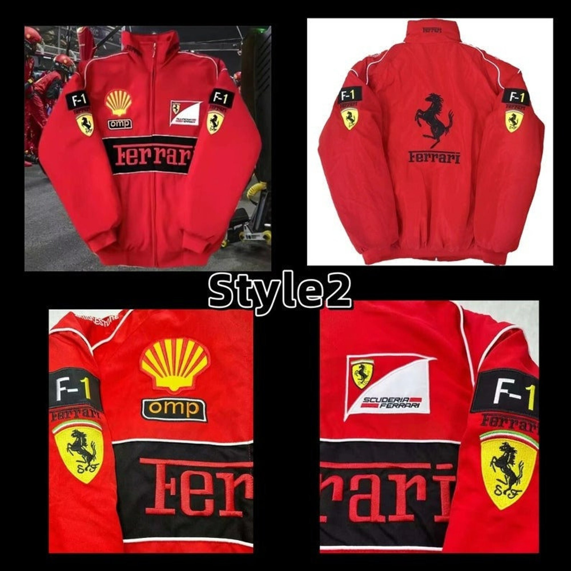Ferrari Jacket,vintage F1 Jacket,racing Pilot Jacket,old School,formula ...