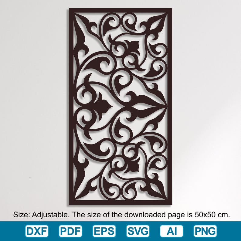 Laser Cut Panel Templates Files, Dxf Pdf Eps Ai Svg Png, Vector Laser ...