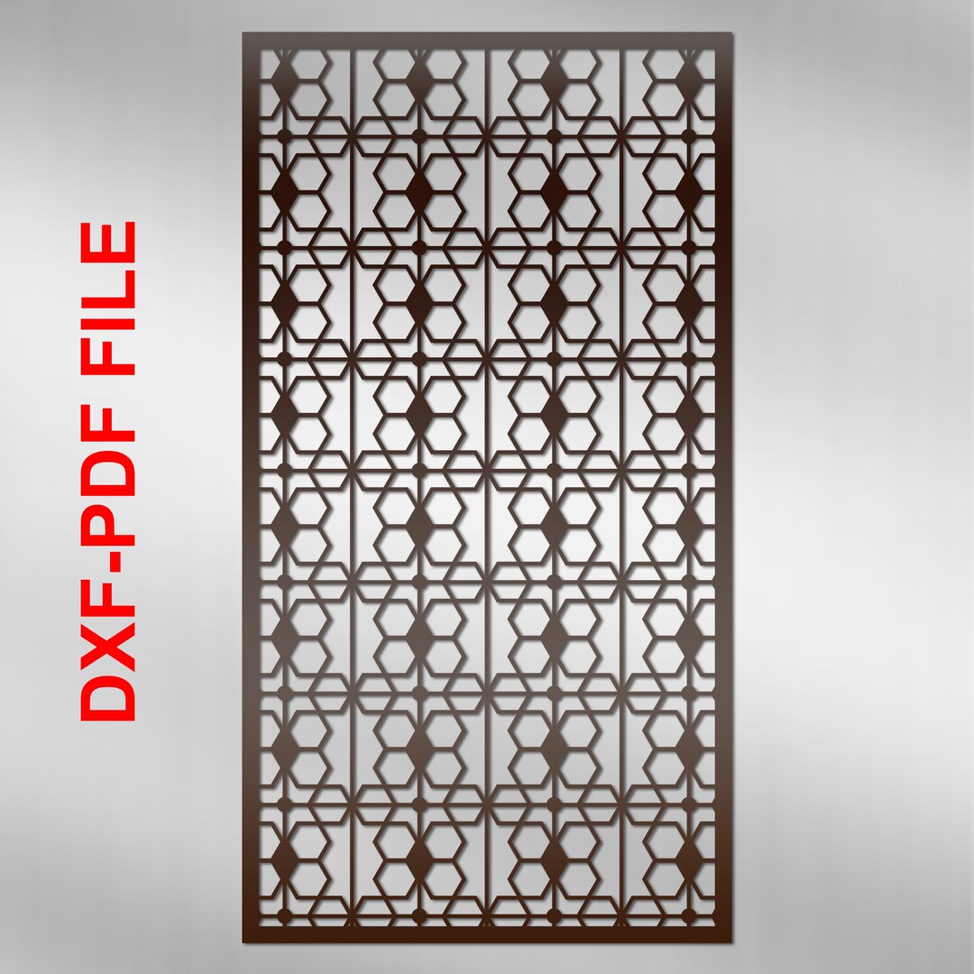 Decorative Panel,templates Vector Files for Laser Cutting, Room Divider ...