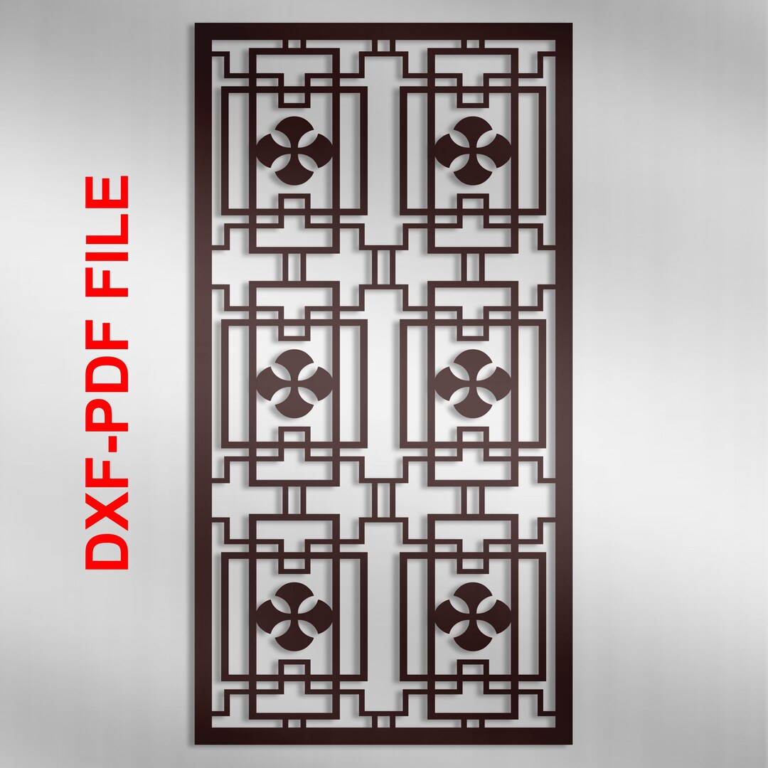 Decorative Panel,templates Vector Files for Laser Cutting, Room Divider ...