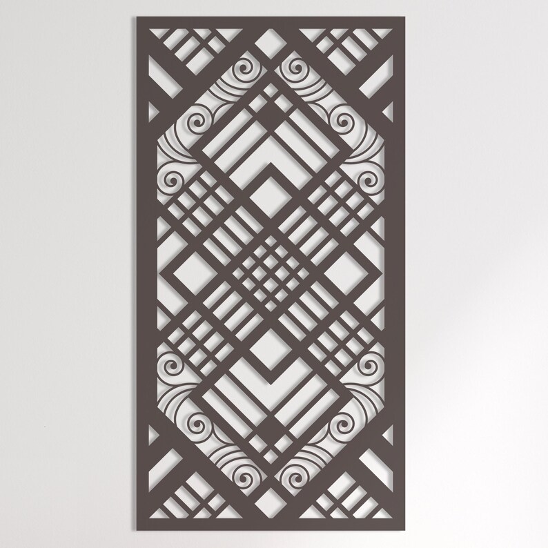 Panel Patterns Laser Cutting Files Dxf Pdf Eps Ai Svg Png Vector Laser ...