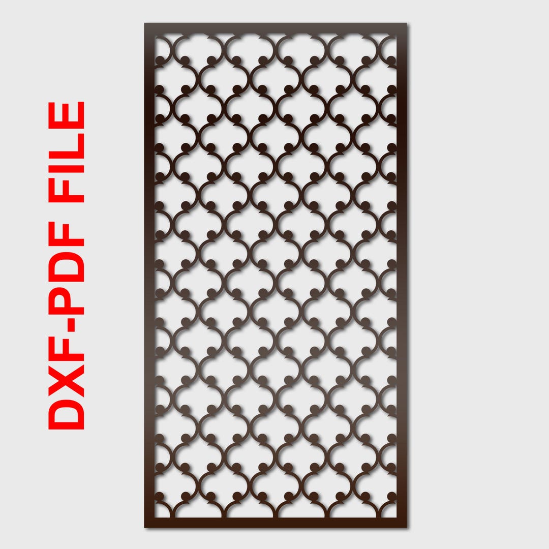 Decorative Panel,templates Vector Files for Laser Cutting, Room Divider ...