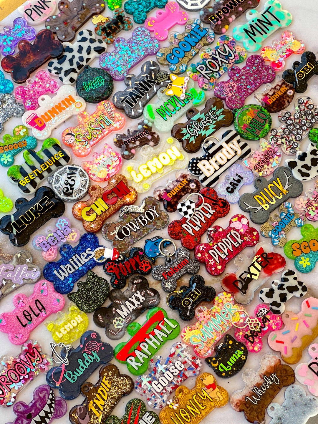 Design Your Own Custom Pet Tag Personalized Pet ID Tag Handmade Gift ...