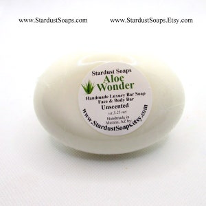 Aloe Wonder Soap Natural Face Soap Aloe Face and Body Soap - Etsy