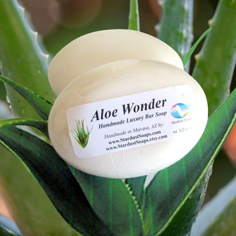 Aloe Wonder Soap Natural Face Soap Aloe Face and Body Soap - Etsy