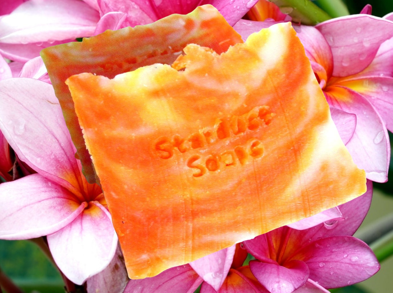 Plumeria Bar Soap Handmade In Usa Moisturizing Luxurious Etsy