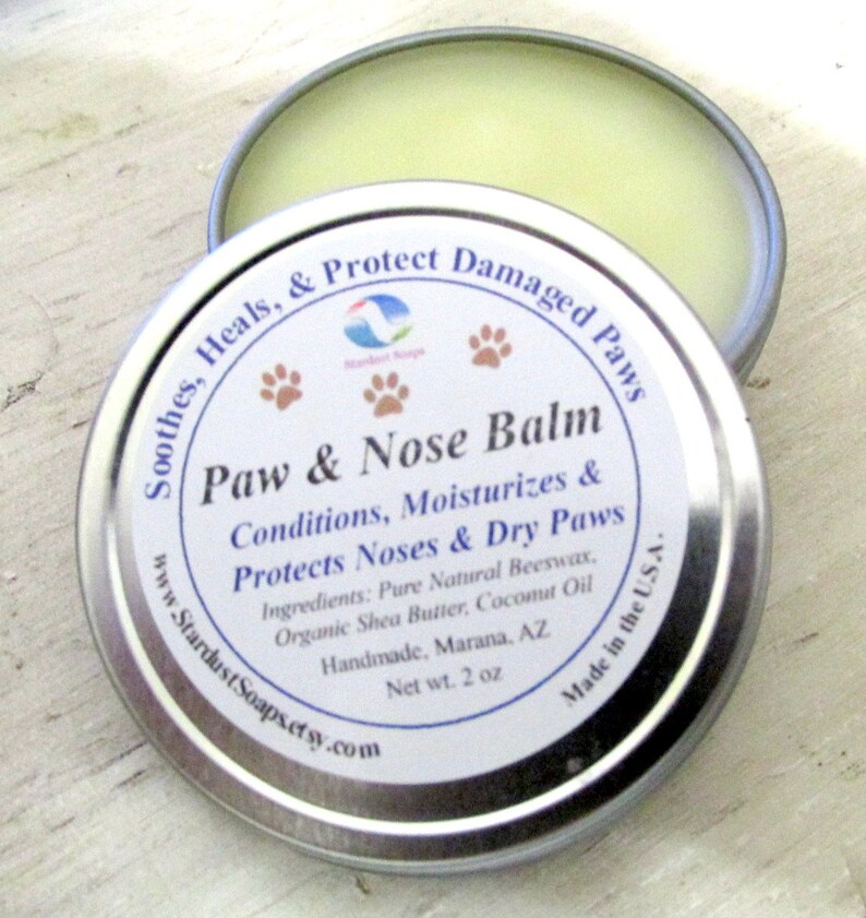 Dog Paw and Nose Balm All Natural Moisturizing Relief - Etsy