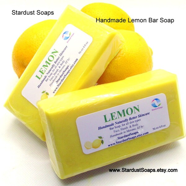 Lemon Soap - Etsy