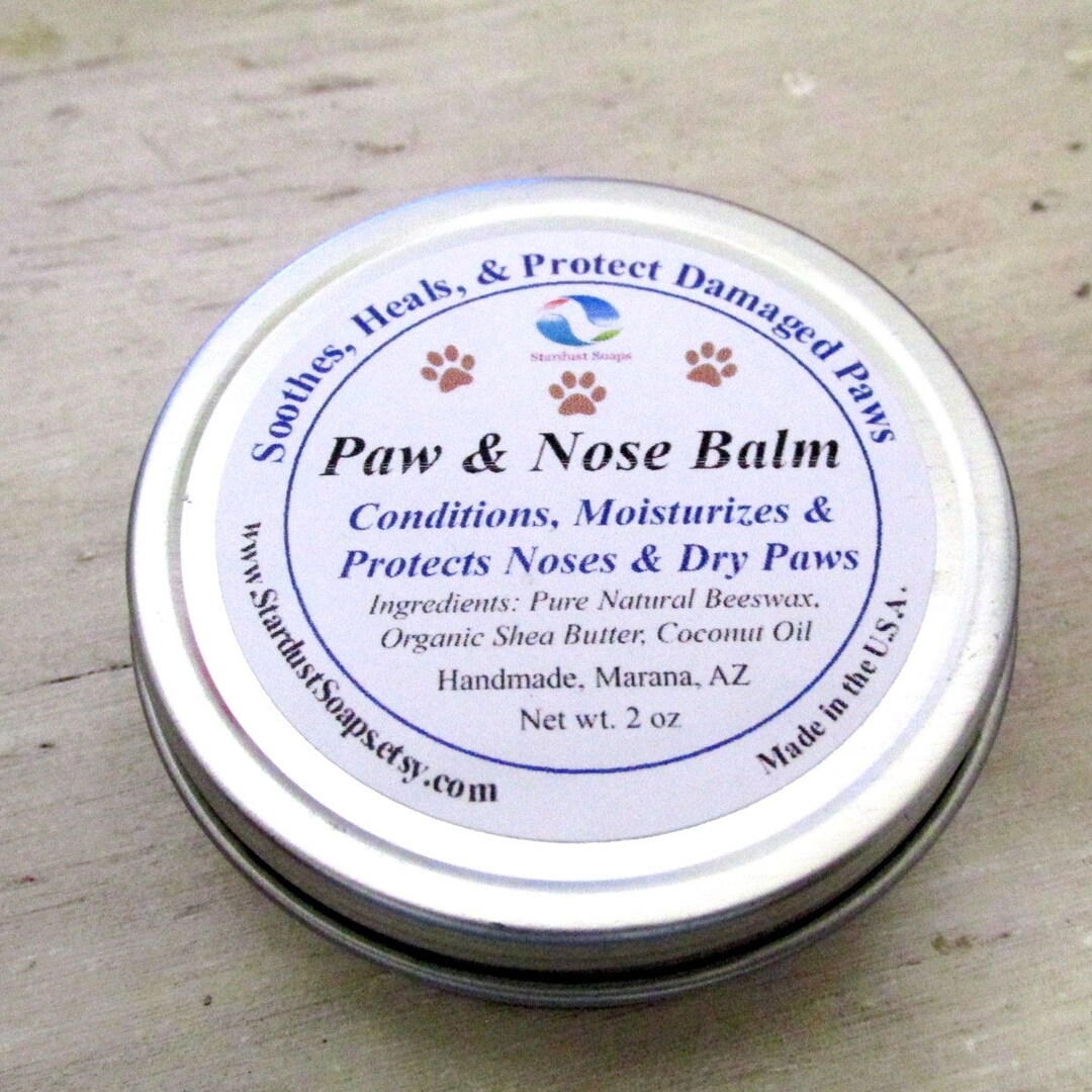 Dog Paw and Nose Balm All Natural Moisturizing Relief - Etsy