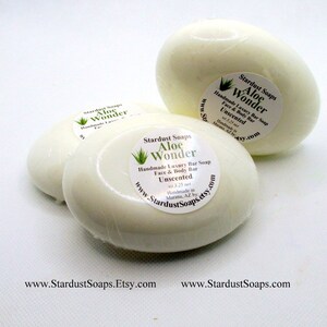 Aloe Wonder Soap Natural Face Soap Aloe Face and Body Soap - Etsy
