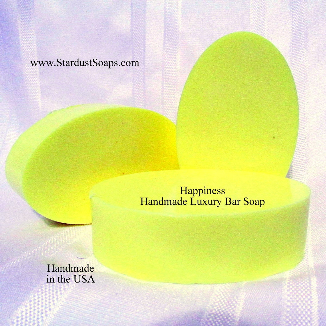 Happiness handmade bar soap fresh clean lots of lather | Etsy