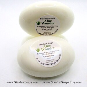 Aloe Wonder Soap Natural Face Soap Aloe Face and Body Soap - Etsy