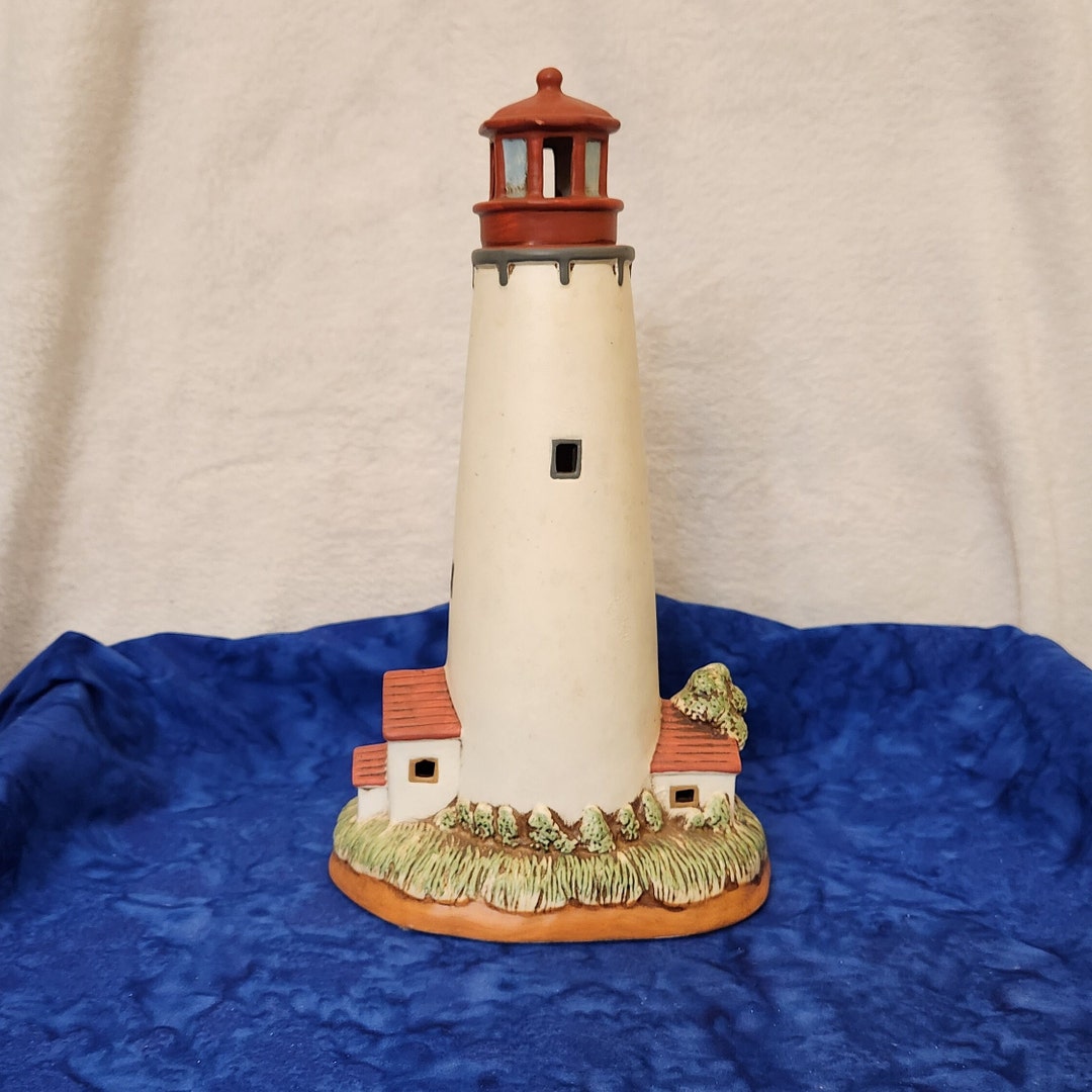Cape May Point Lighthouse Light up Geo Z Lefton Historical American New ...