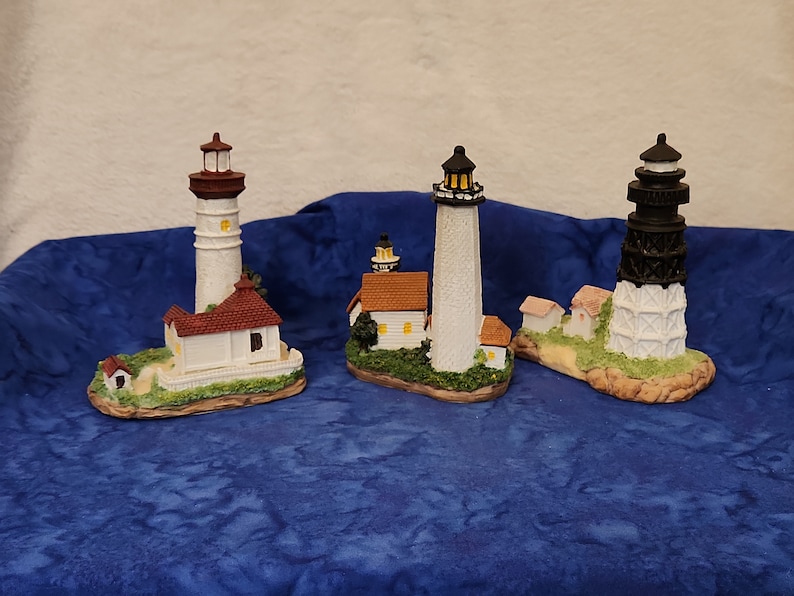 Lighthouses With Lighthouse Keepers Cottages Home Nautical Décor, Gift ...