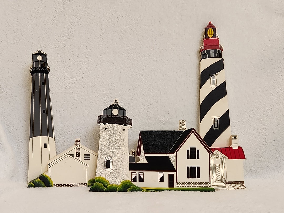 3D Wooden Lighthouse by Shelia Stage Harbor Lighthouse, Tybee Island ...