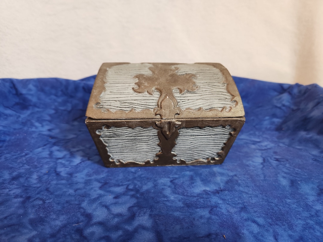 Treasure Chest Ceramic Box for Boys Room Home Décor, Pirate Home Décor ...