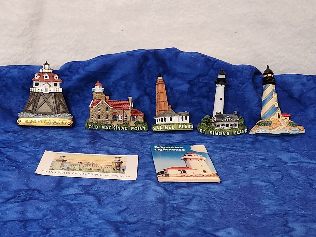 Lighthouse Souvenir Magnets Kitchen Decor, Lighthouse Lovers Gift ...